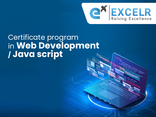 Certificate program in Web Development / Java script - ExcelR